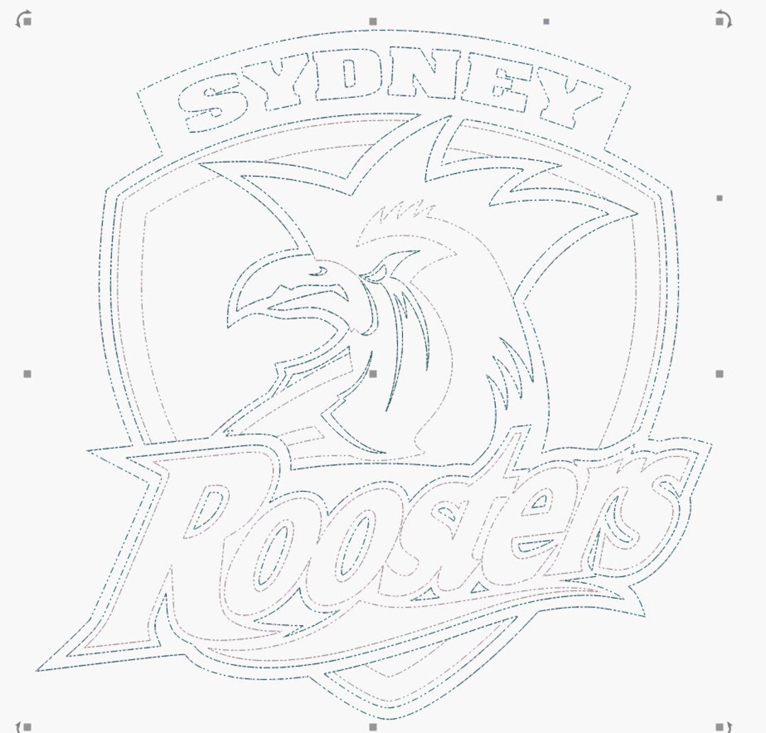 NRL SVG Sydney Roosters Logo Vector File Digital Download - Etsy Australia