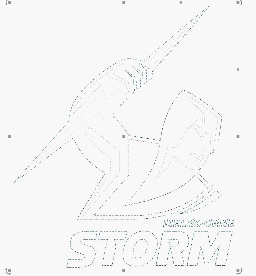NRL SVG Melbourne Storm Logo Vector File Digital Download - Etsy Australia