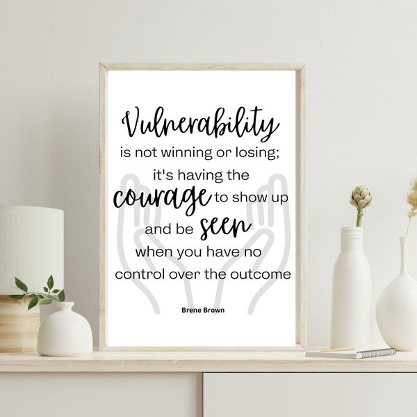 Courage Poster - Etsy