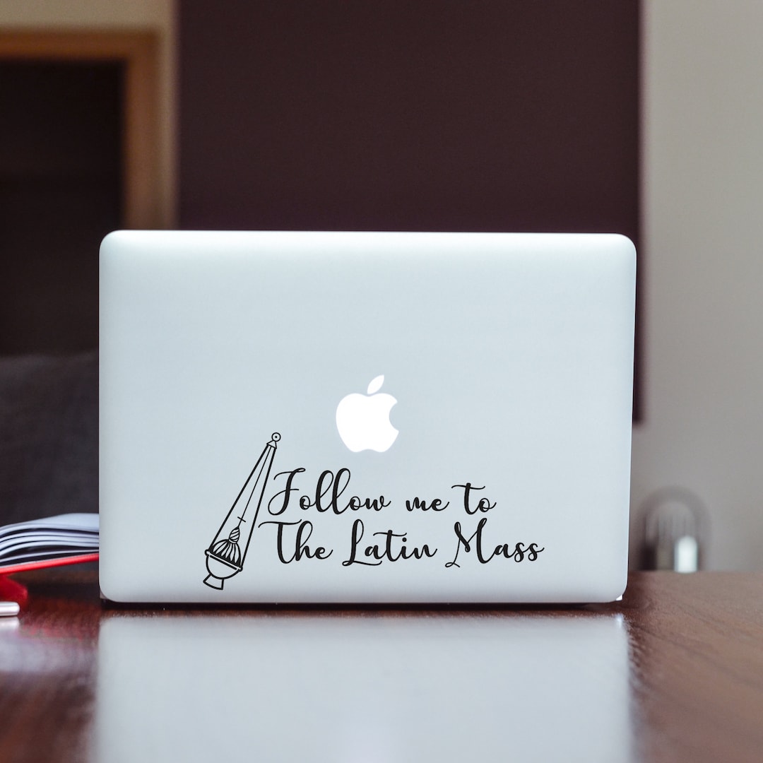 Follow Me to the Latin Mass Decal /latin Mass Sticker/catholic Sticker ...