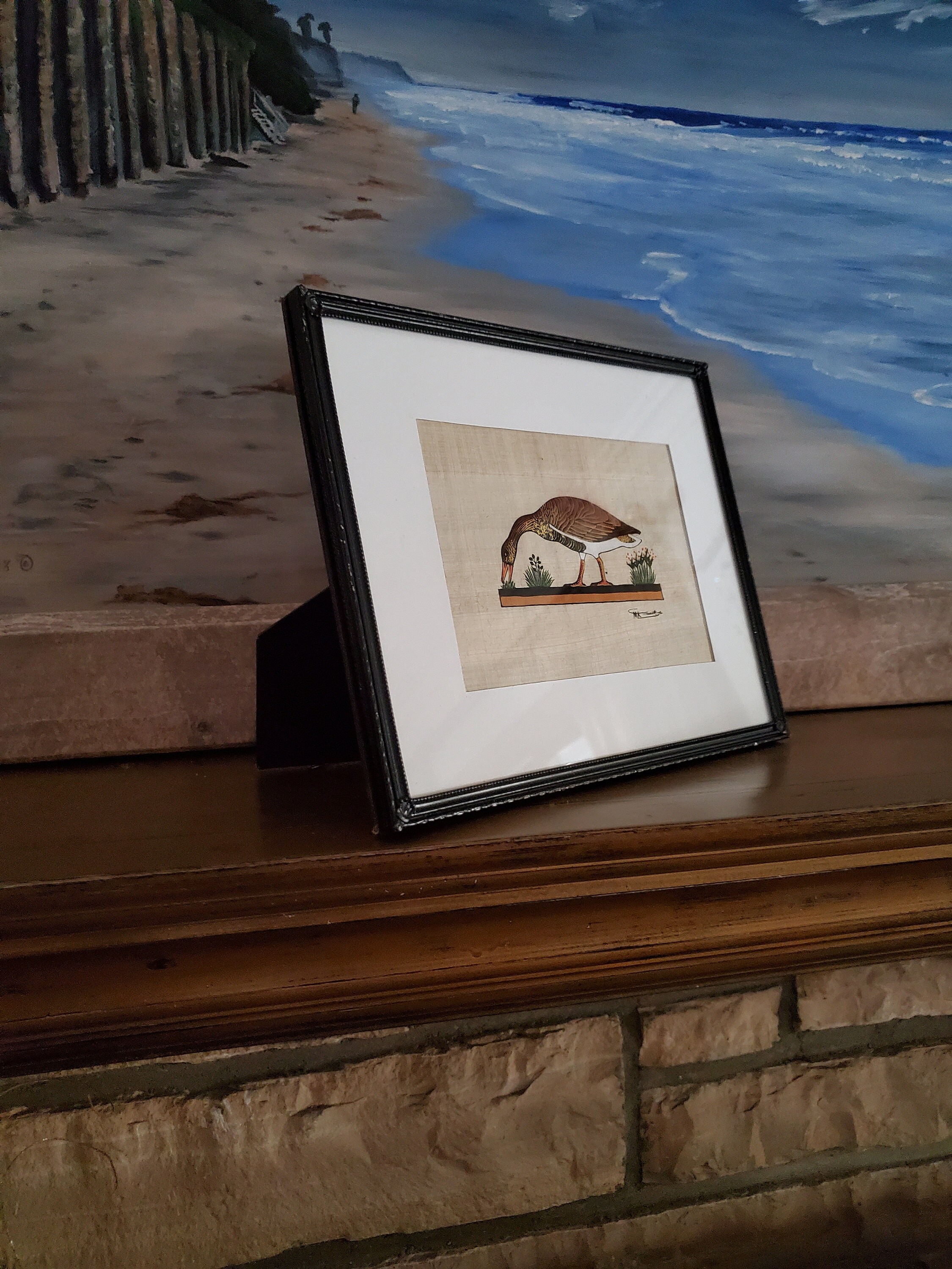 Nene Goose, Handpainted, on Handmade Paper, Beautiful Colors, Great ...