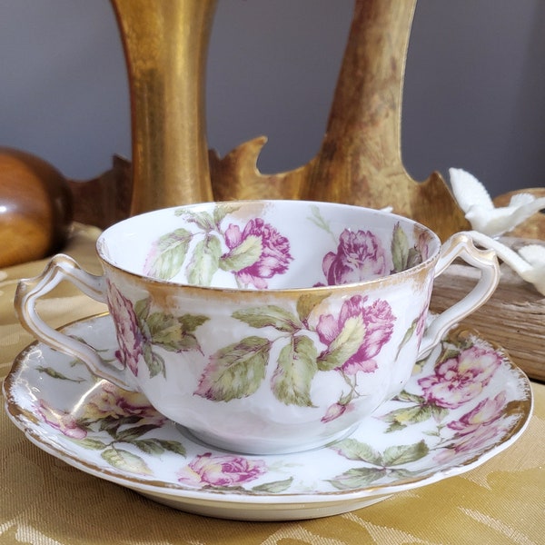 Two Handles Teacup - Etsy