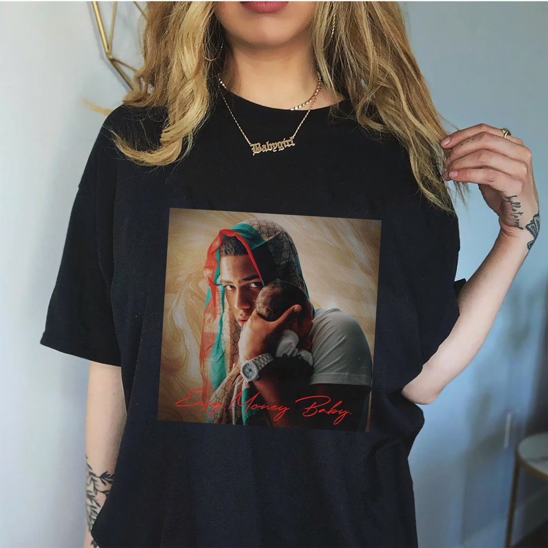Myke Towers Easy Money Baby Long T-shirt Myke Towers Shirt - Etsy
