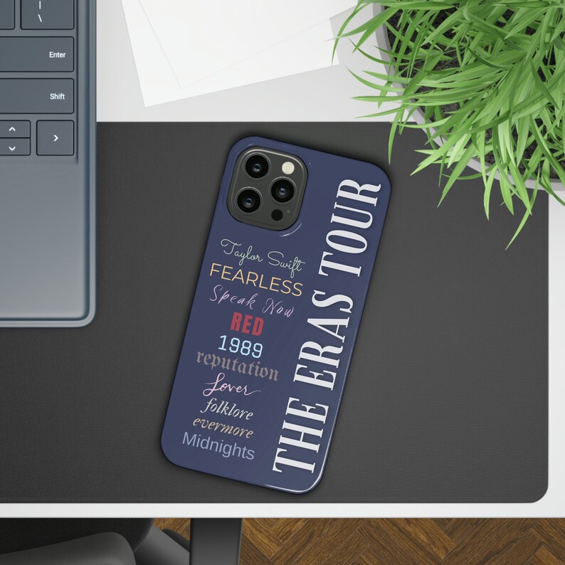 Taylor Swift Phone Case, the Eras Tour 2023 Album Name Fonts, Slim Samsung Apple iPhone Case - Etsy