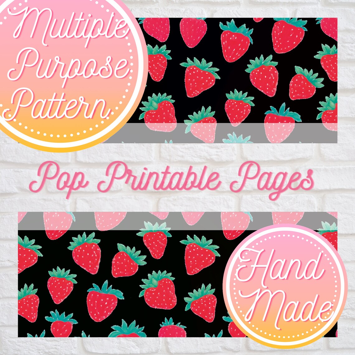 Mix and Match Fun Summer Patterns, Perfectly Repeating Featuring ...