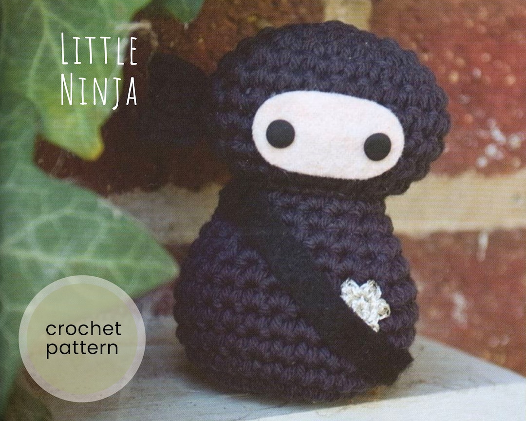 Little Ninja Crochet Pattern PDF - Etsy