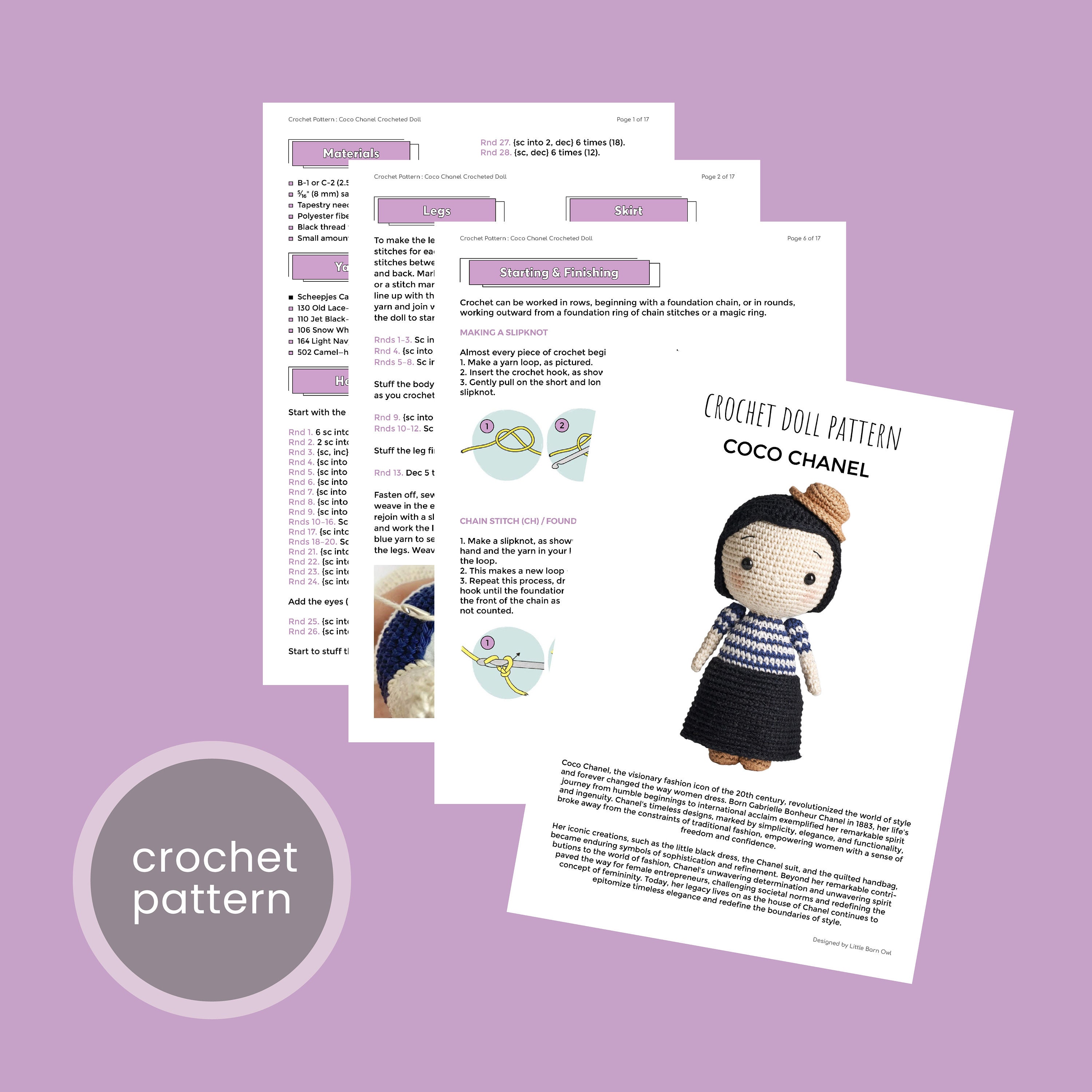 Coco Crochet Pattern PDF - Etsy