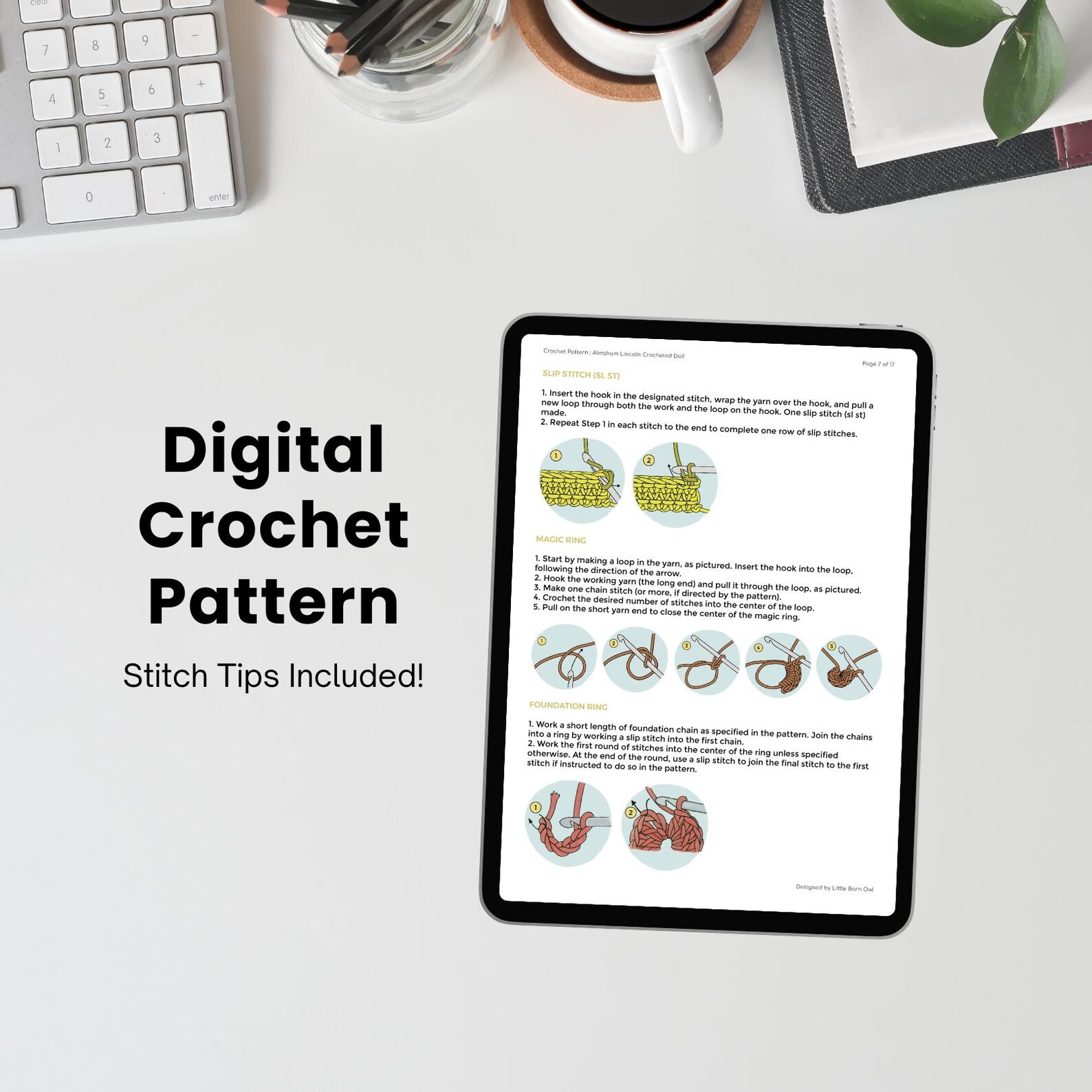 Pablo Picasso Crochet Pattern PDF - Etsy