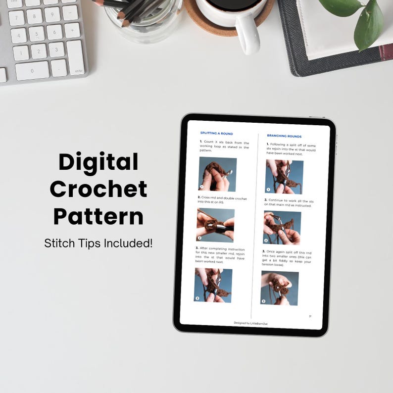 Beginner-friendly Canary Crochet Pattern Amigurumi Bird Tutorial PDF ...