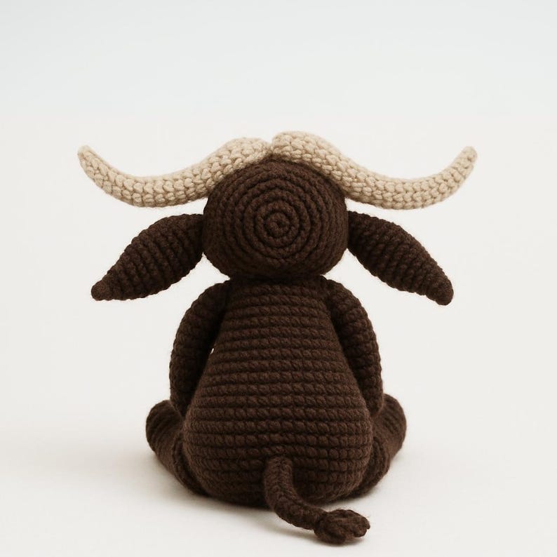 Buffalo Crochet Pattern: Amigurumi Plushie DIY (PDF Digital Download ...