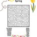Seasonal Fun for Kids: Word Search Bundle (spring, Summer, Autumn ...