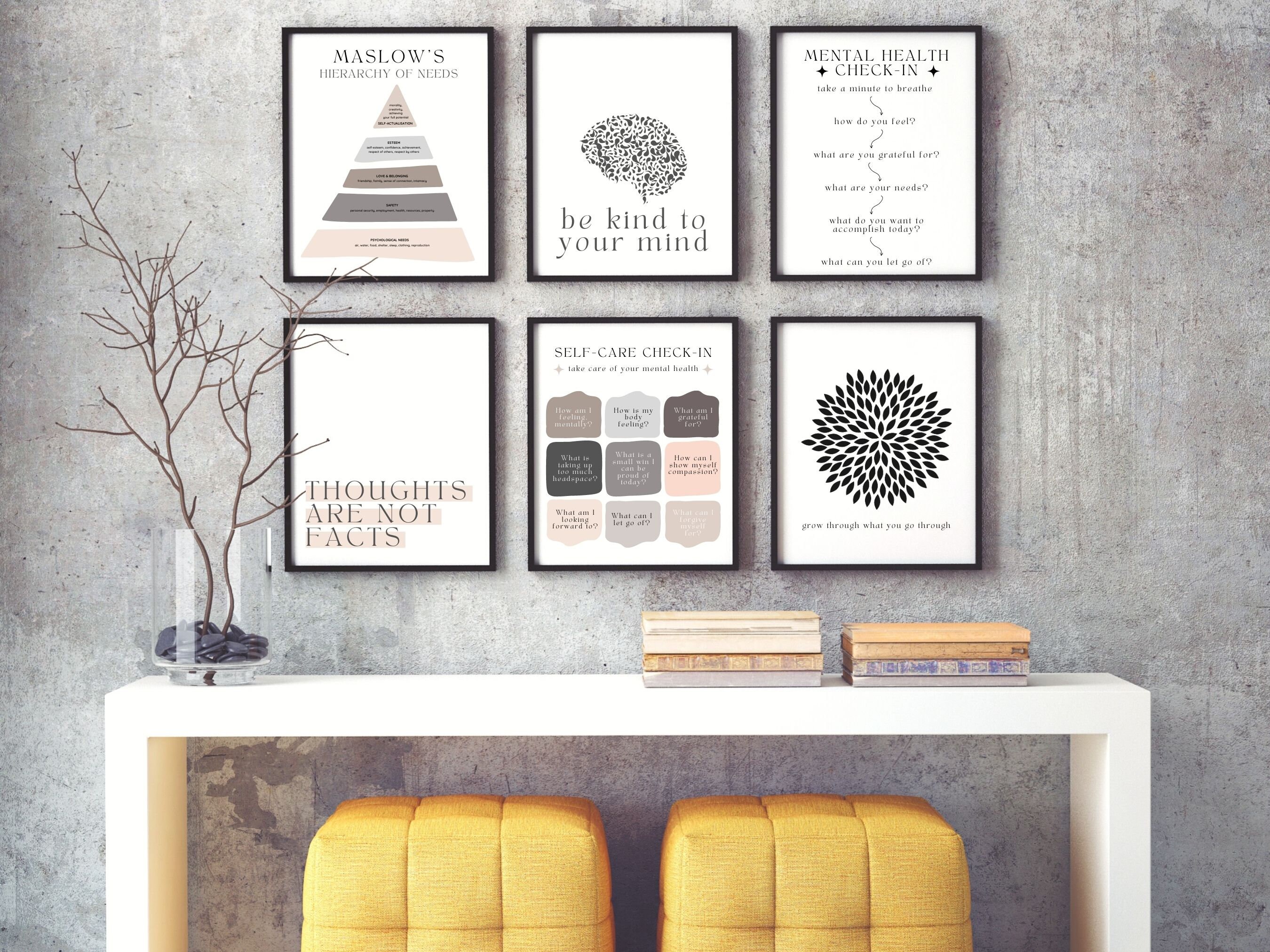 18 Therapist Office Decor Signs Counseling Posters Therapy Wall Art ...