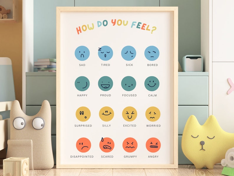 Calm Down Corner, Emotions Flashcards, Feelings Flashcards, Emotions ...