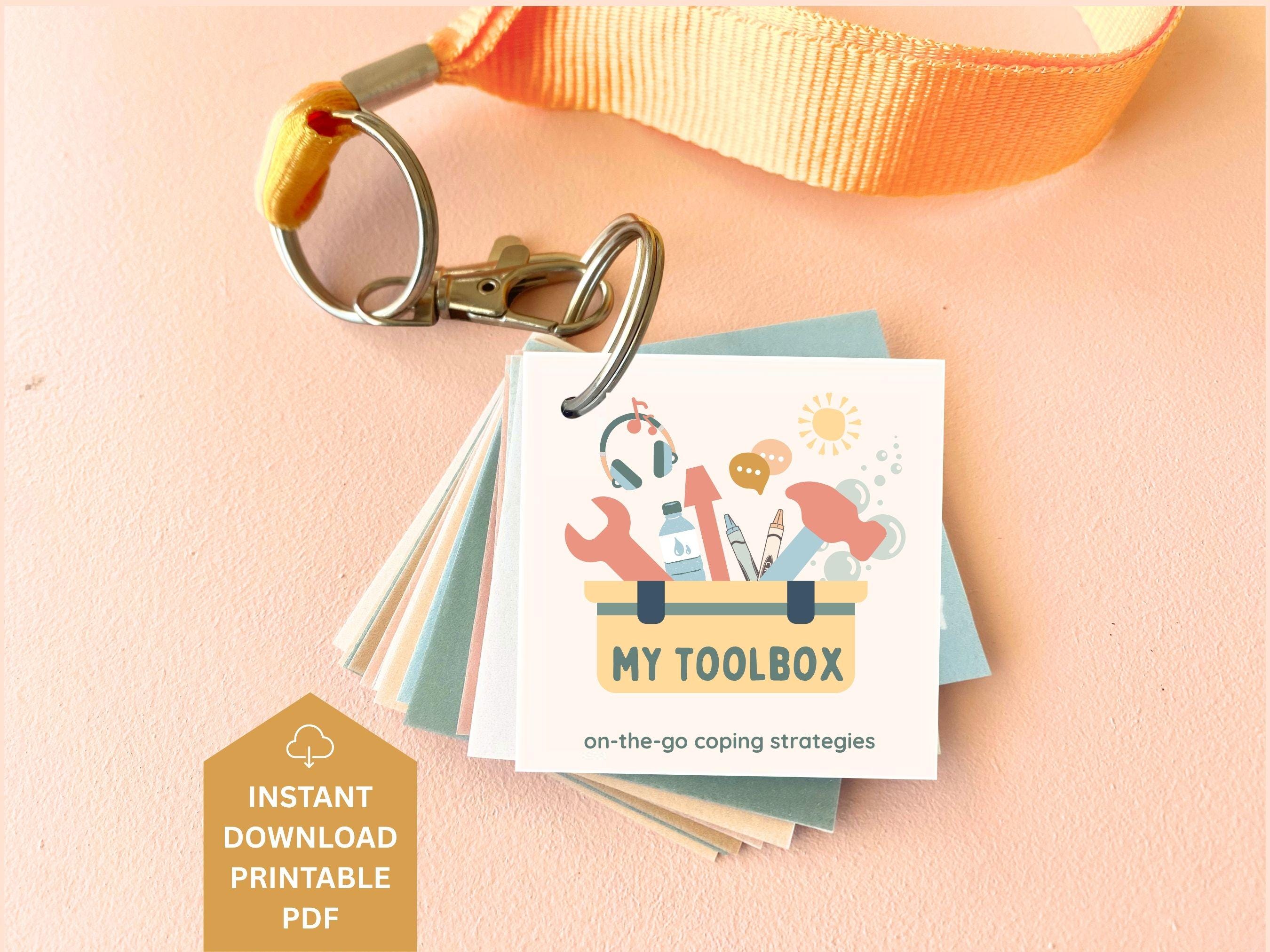 Coping Skills Toolbox, Self Regulation, Communication Keyring for Kids ...