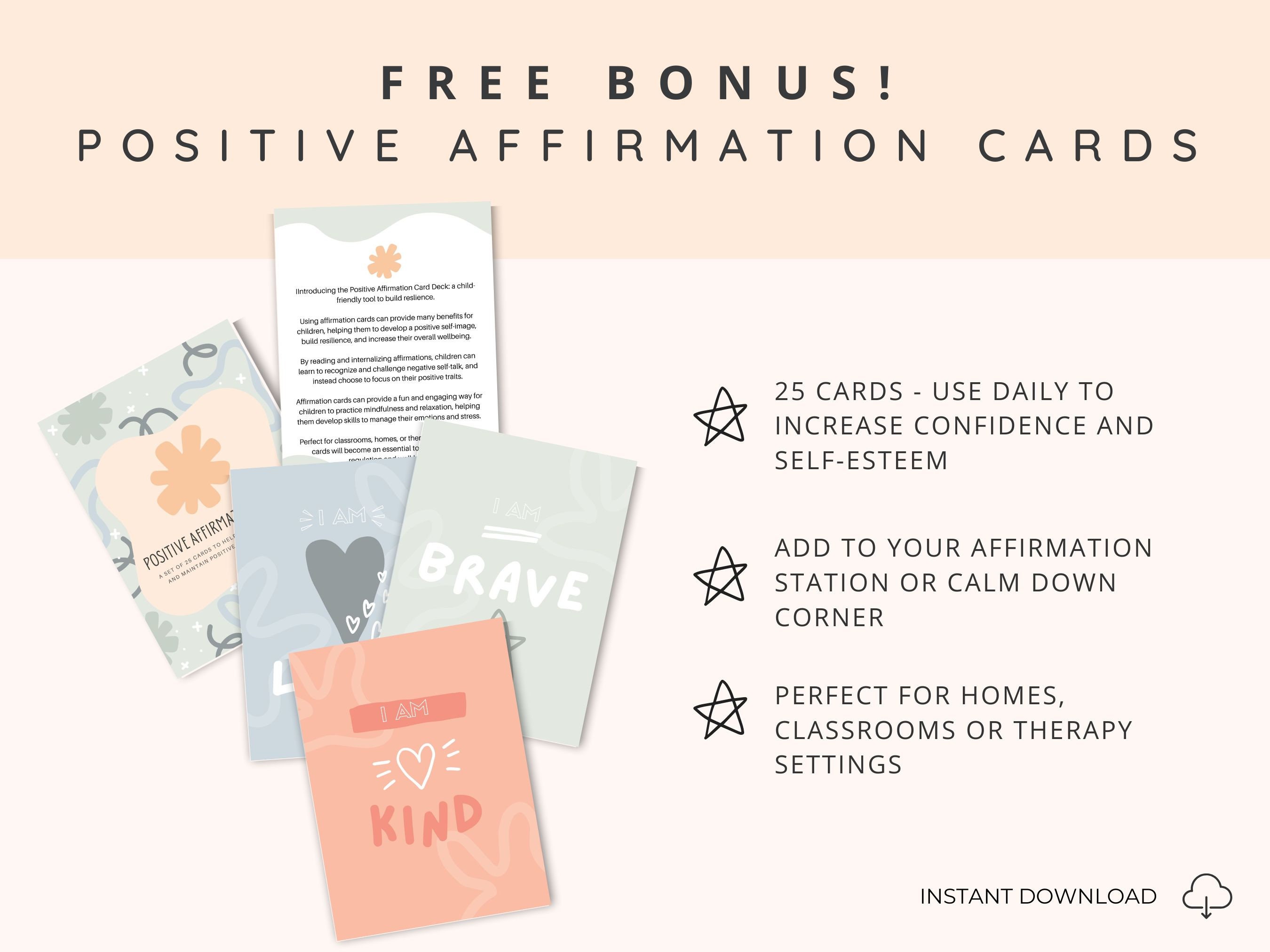 28 Calming Corner Flashcards, Calming Strategies Flash Cards, Calming ...