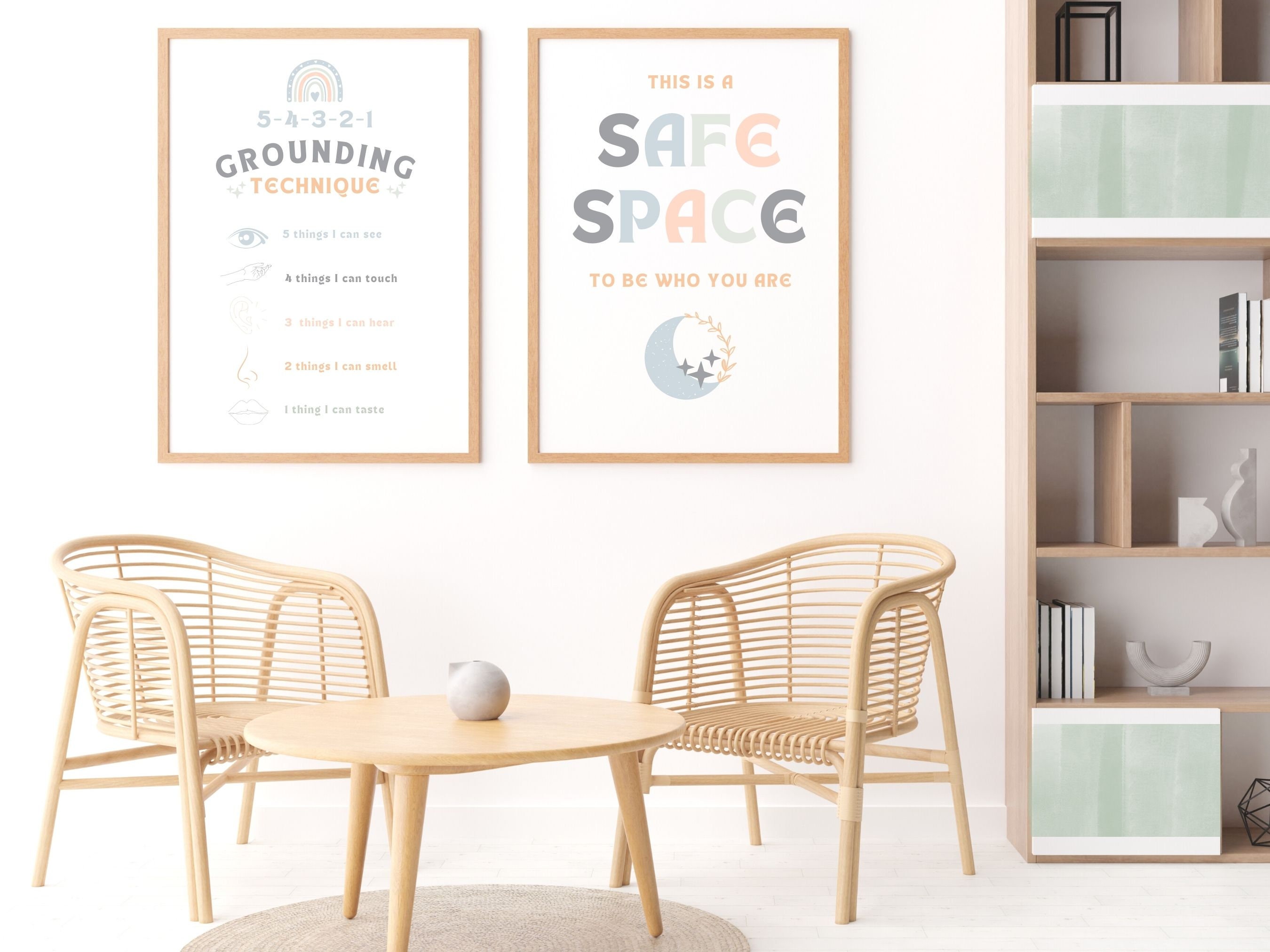 Calm Down Corner Kit for Kids, Printable Emotional Regulation for ...