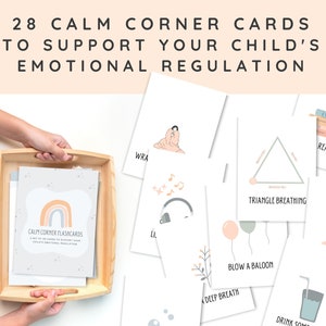 Calming Corner Kit Classroom Boho Calm Down Decor Wall Art Social ...