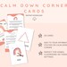 Boho Calming Corner Flashcards, Calming Strategies Flash Cards, Calming ...