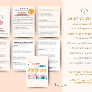 Neurodivergent Daycare Checklist, Daily Daycare Schedule, Daycare Forms ...