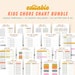 Editable Chore Chart and Consequence Chart Bundle, Reward Chart for ...