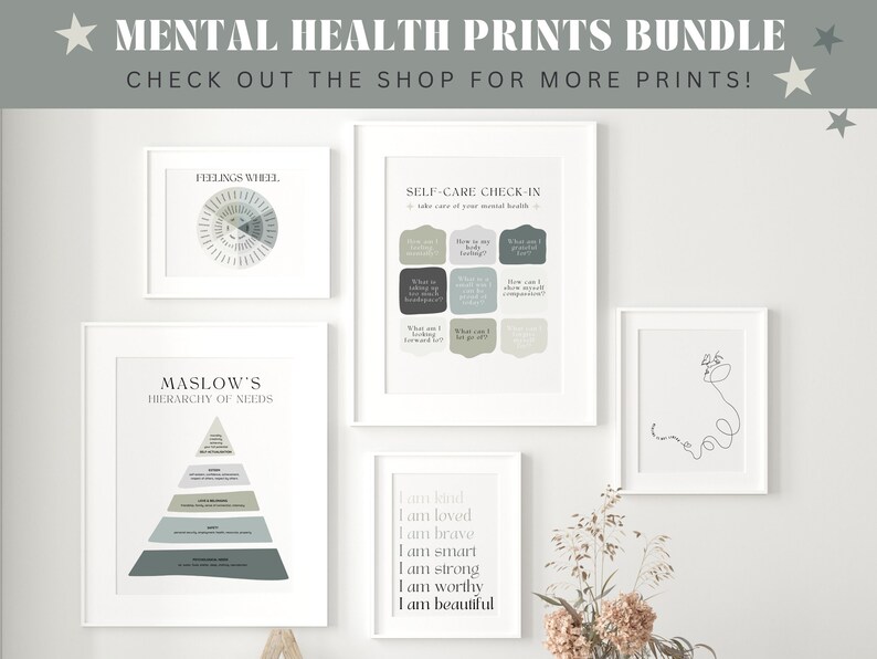 18 Therapist Office Decor Signs Counseling Posters Therapy - Etsy