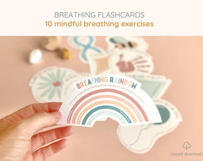 PHYSICAL COPY: Deep Breathing | Grounding | Calm Down Strategies ...