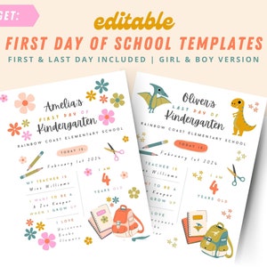 Kids Daily Routine, Before After School Editable Chore Chart, School ...