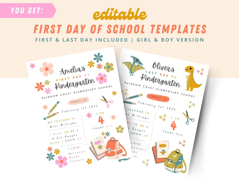 Kids Daily Routine, Before After School Editable Chore Chart, School ...