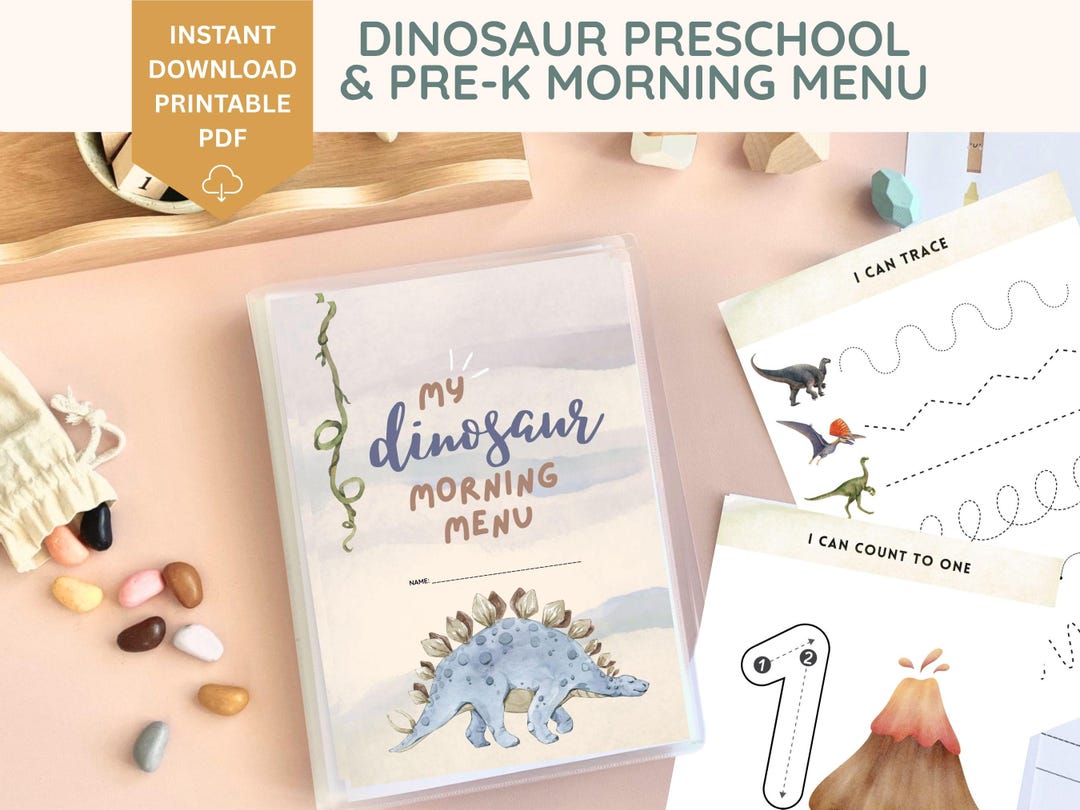 Preschool Morning Menu Printable, Homeschool Preschool, Preschool ...