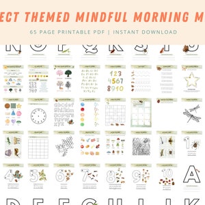 Preschool Morning Menu Printable, Homeschool Preschool, Preschool ...