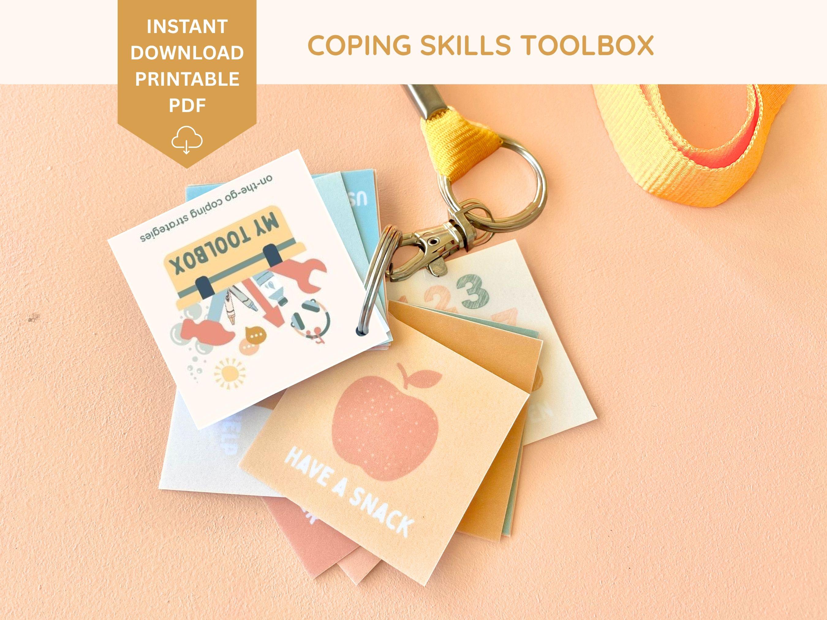 Coping Skills Toolbox, Self Regulation, Communication Keyring for Kids ...