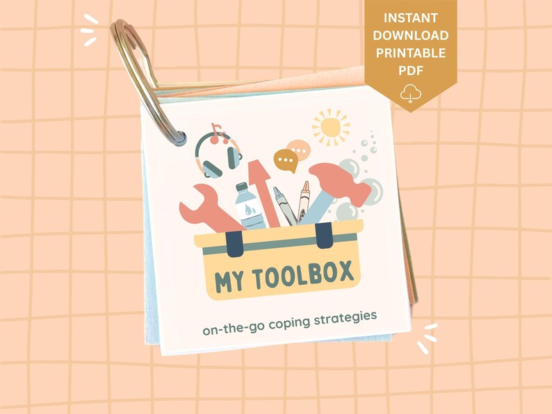 Coping Skills Toolbox, Self Regulation, Communication Keyring for Kids ...