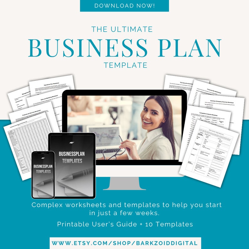 Ultimate Business Plan Guide and Templates - Etsy