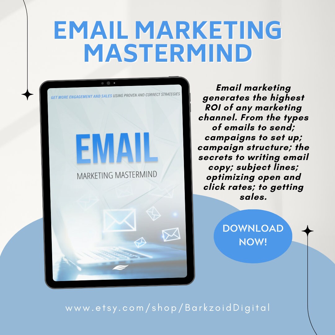 Email Marketing Mastermind - Etsy