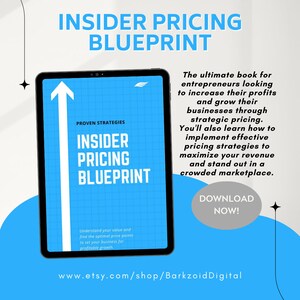 Insider Pricing Blueprint - Etsy