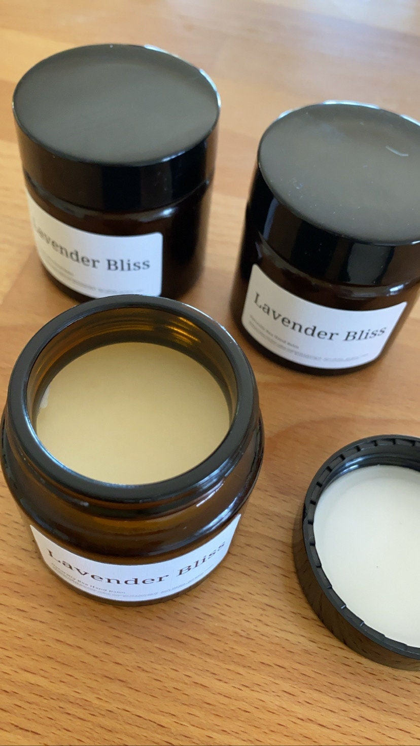 Organic Shea Butter Lavender Hand Balm - Etsy
