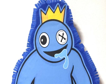 Blue Rainbow Friends Full Body Pinata Hand Crafted-made to Order - Etsy