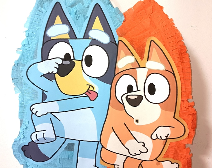Bluey Pinata! 27”x16”x4” - Etsy