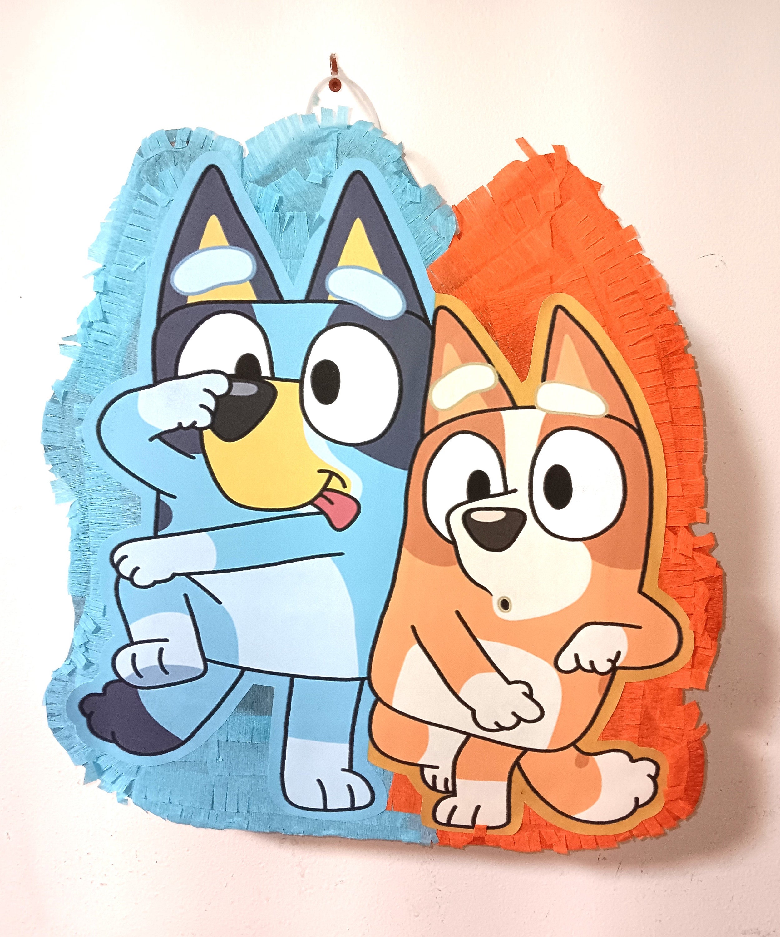 Piñata de perrito Bluey-Bingo - Etsy España