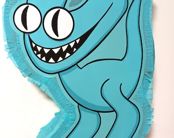 Blue Rainbow Friends Full Body Pinata Hand Crafted-made to Order - Etsy