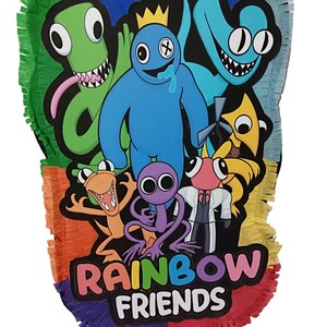 Rainbow Friends Pinata - Etsy