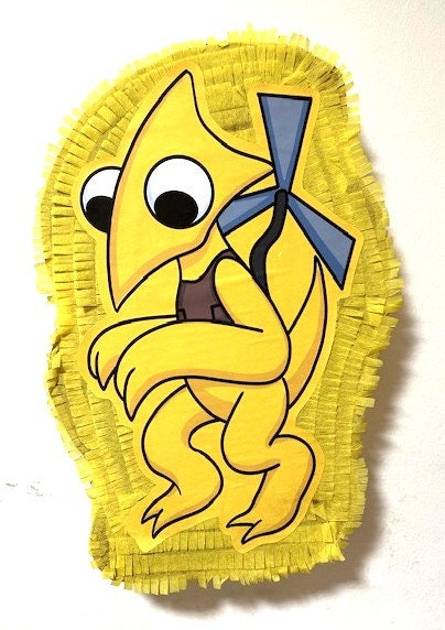 Yellow Rainbow Friends Pinata - Etsy