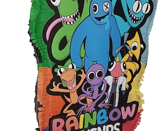 Green Rainbow Friends Full Body Pinata Hand Crafted-made to Order - Etsy