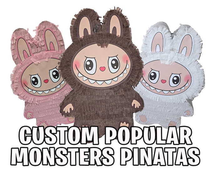Labubu Piñata - Etsy