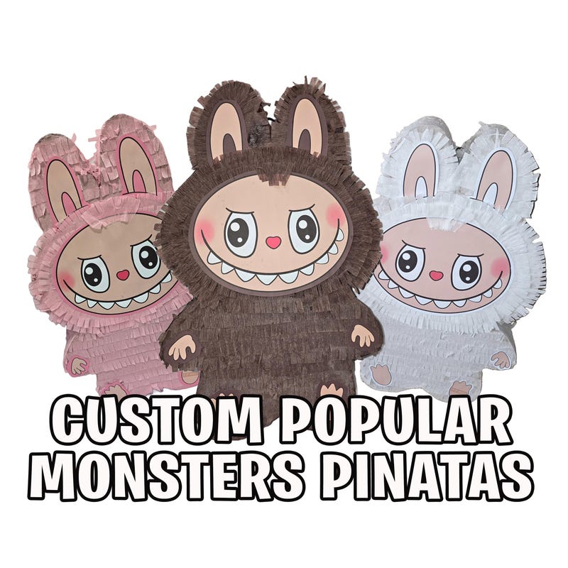 Labubu Pinata - Etsy