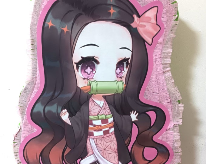 Demon Slayer Nezuko Treat Box, Nezuko Party Supplies, Nezuko Party ...