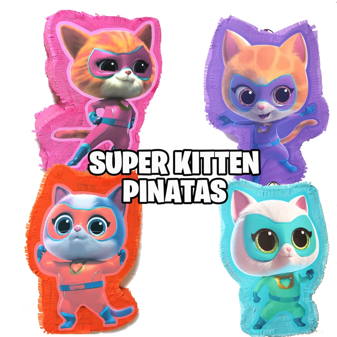 Super Kitten Pinata - Etsy