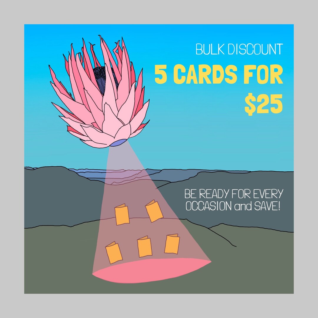 Bulk Pack - Any 5 Cards | Set of 5 Cards, Bulk Pack of Cards, Wholesale ...