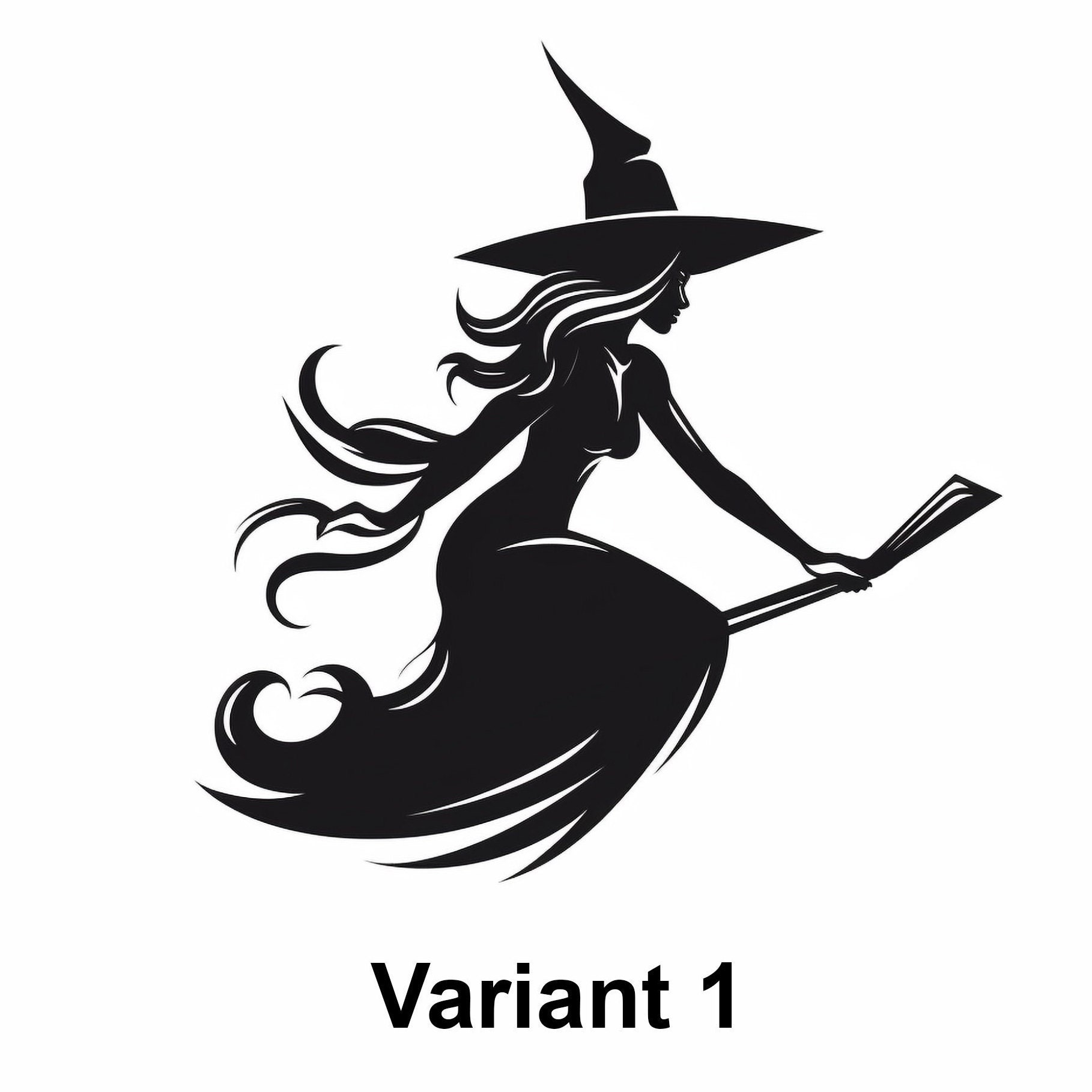 Halloween Witch - Temporary Tattoo - Etsy