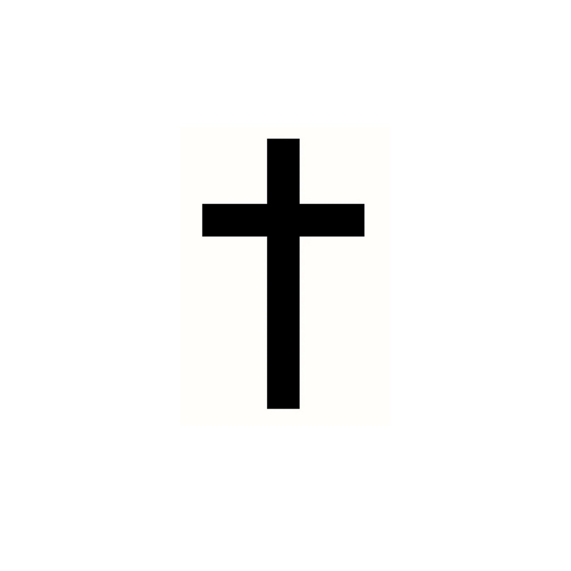 Cross Temporary Tattoo - Etsy